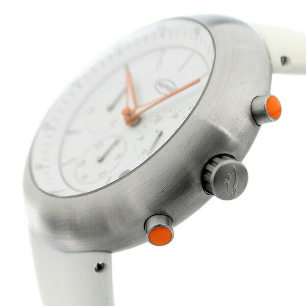 [New]Aic pod Kurono pod 44mm quartz IPC013SILW mens white IKEPOD - BE ...
