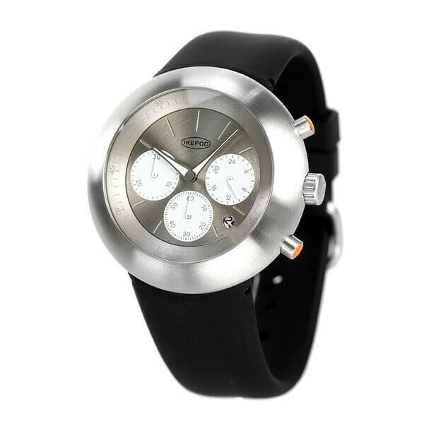 [New]Aic pod Kurono pod 44mm quartz IPC009SILB mens Black IKEPOD - BE ...