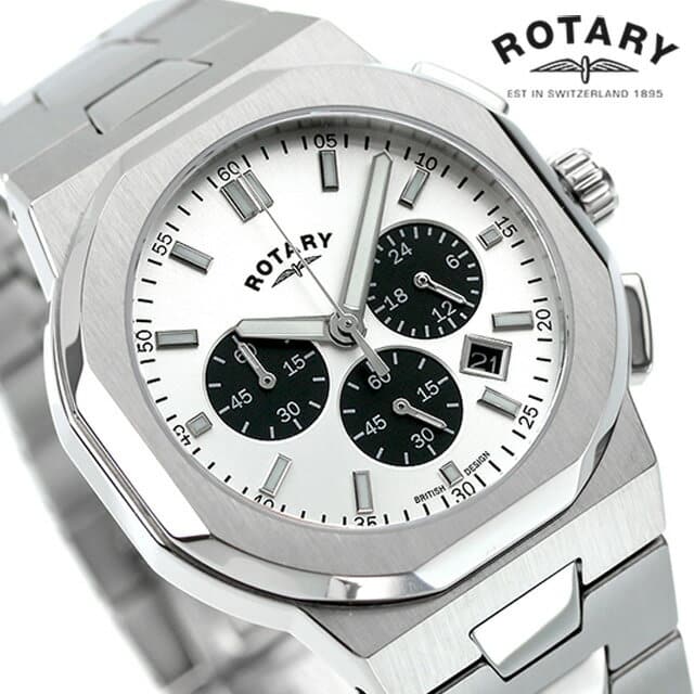 [New]Rotary Regent quartz mens Chronograph ROTARY GB05450/59 sun Ray ...