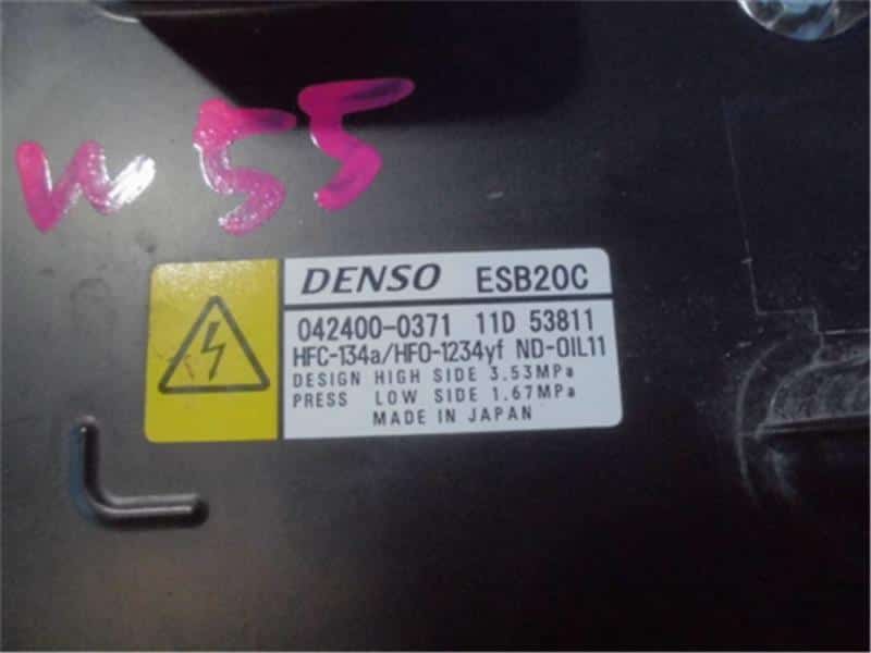 [Used]A/C Compressor TOYOTA Prius 2020 DAA-ZVW55 8837047092 - BE ...