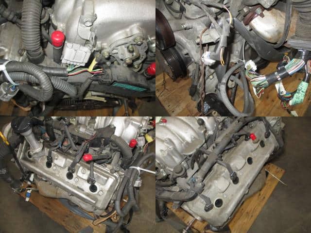 [Used]3UZ-FE Engine TOYOTA Celsior 2001 UA-UCF30 1900050510 - BE ...