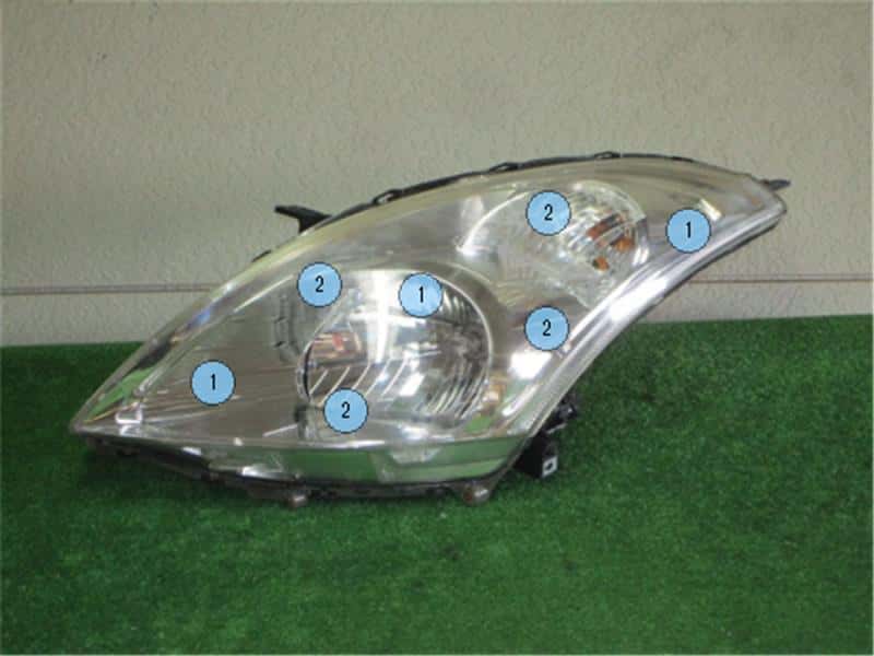 [Used]Left Headlight SUZUKI Swift 2011 DBA-ZD72S 3532071L10 - BE ...