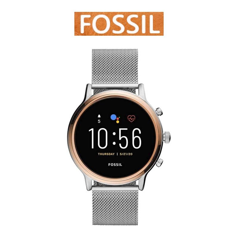 [New]The that Fossil smart mens touch screen Juliana Silver FTW6061 ...