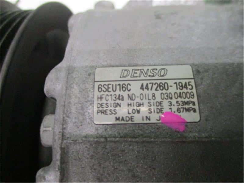 [Used]A/C Compressor TOYOTA Noah 2013 DBA-ZRR70G 8831028640 - BE ...