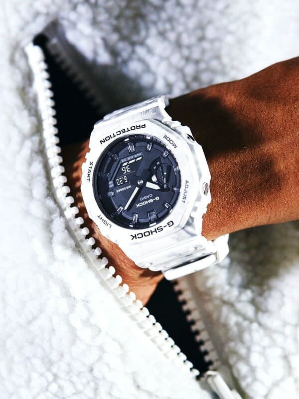 [New]G-SHOCK clock mens Ladies Casio waterproofing ANALOG-DIGITAL 2100 ...