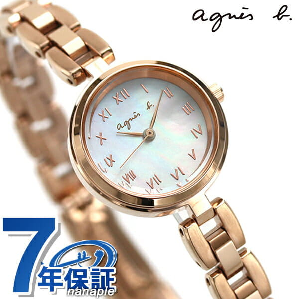 [New]Agnes b. clock Rome Marcello solar Ladies FCSD995 agnes b. White ...