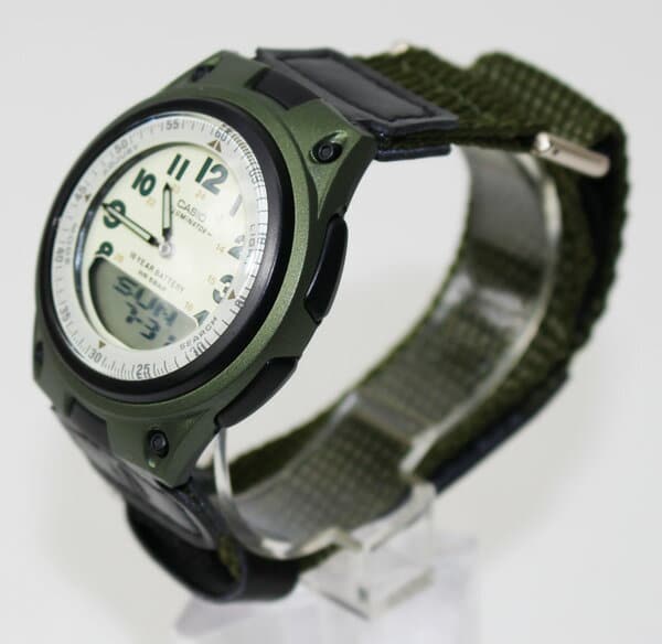 [New]Casio analog digital combination AW-80V-3BJH green - BE FORWARD Store
