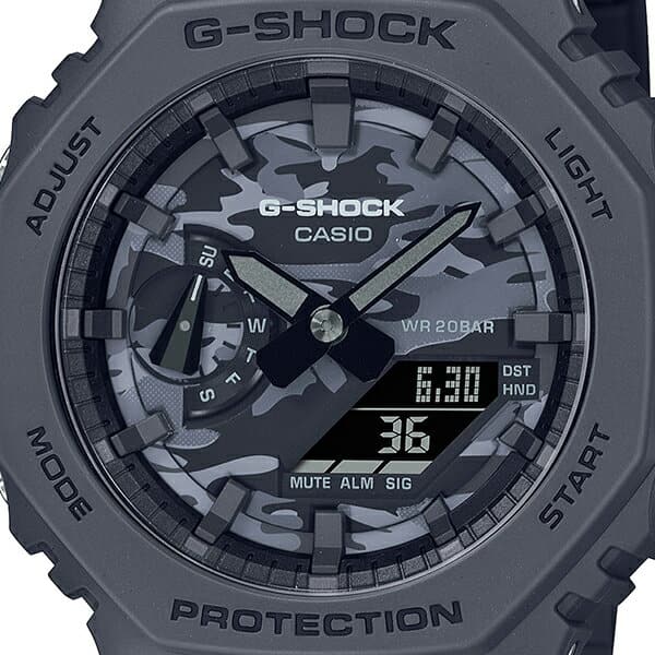 [New]G-SHOCK Dial Camo Utility dial camouflage GA-2100CA-8AJF mens ...