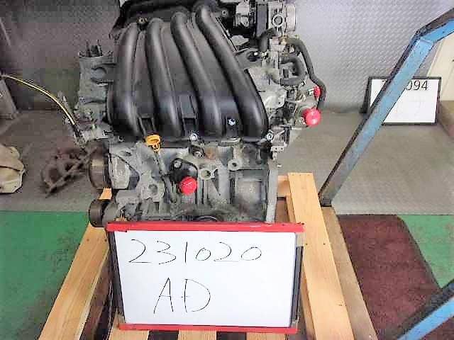 [Used]HR16DE Engine NISSAN Ad 2012 DBF-VZNY12 10102JJ40F - BE FORWARD ...
