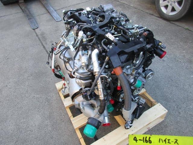 [Used]1GD-FTV Engine TOYOTA Hiace 2019 QDF-GDH206V 1900011B10 - BE ...