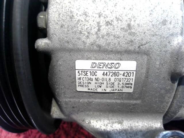 [Used]A/C Compressor TOYOTA Vitz 2013 DBA-NSP130 8831052730 - BE ...