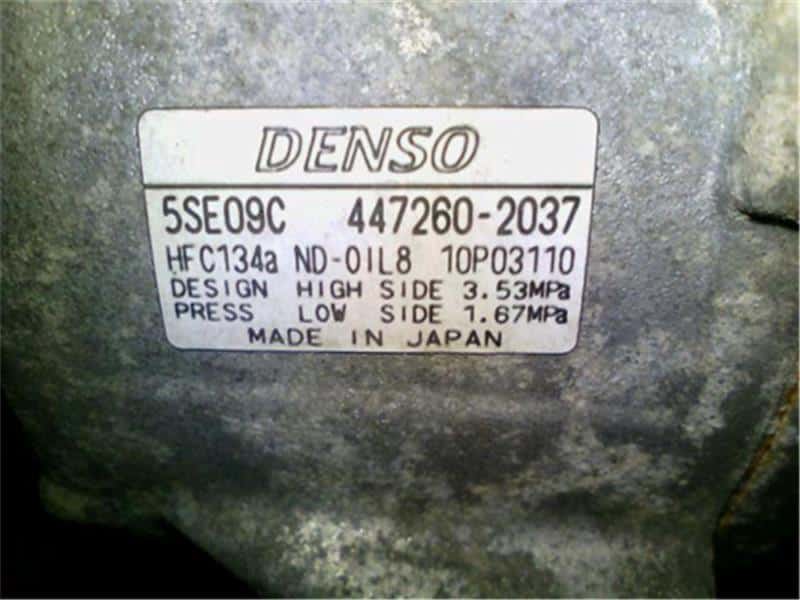 [Used]A/C Compressor TOYOTA Succeed 2012 DBA-NCP58G 8831052202 - BE ...
