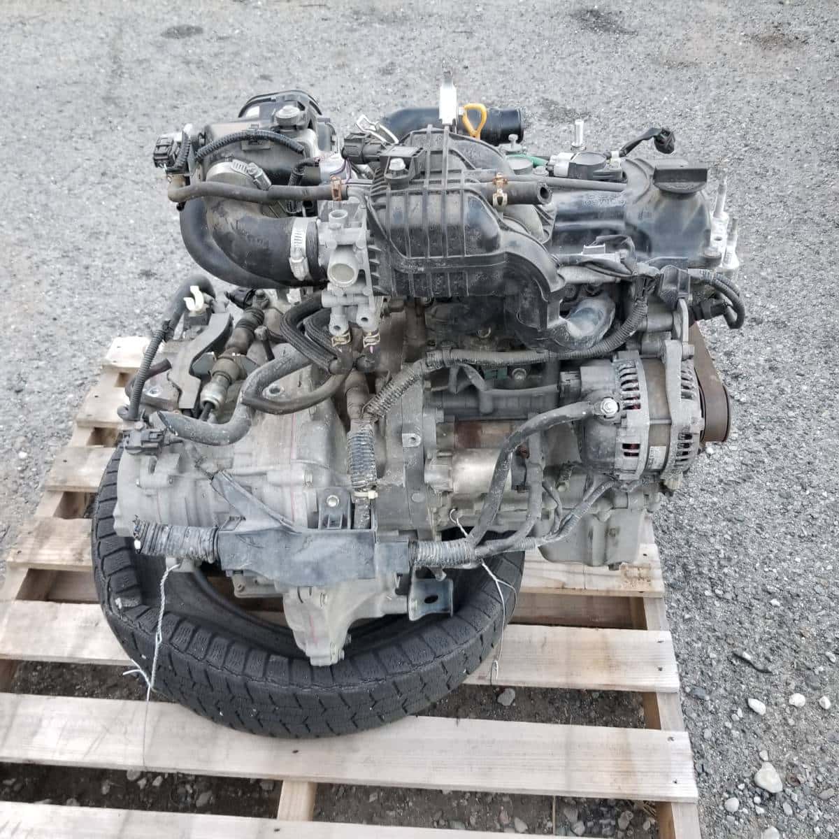 [Used]★ ★ The Suzuki Genuine MH34S WagonR Stingray R06A Engine body ...