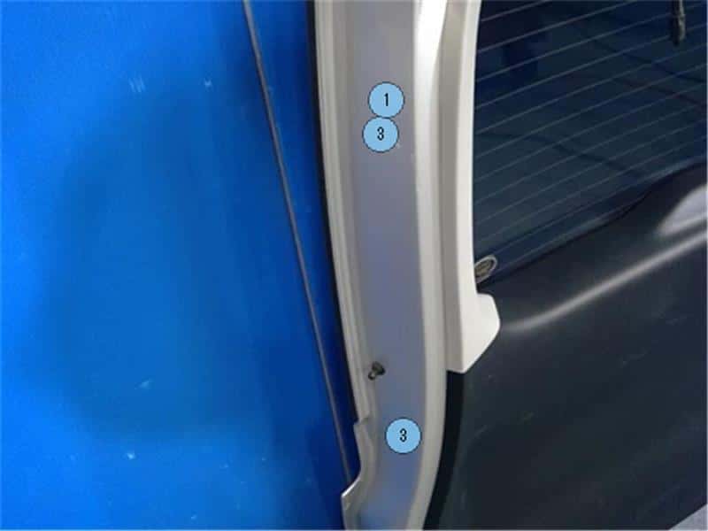 [Used]Back Door Assembly TOYOTA Noah 2016 DAA-ZWR80W - BE FORWARD Auto ...