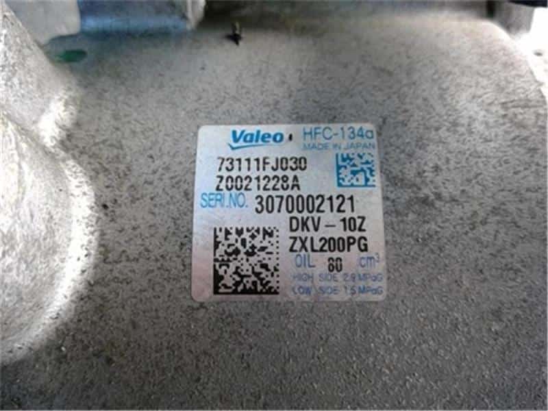 [Used]A/C Compressor SUBARU Impreza XV 2013 DAA-GPE 73111FJ031 - BE ...