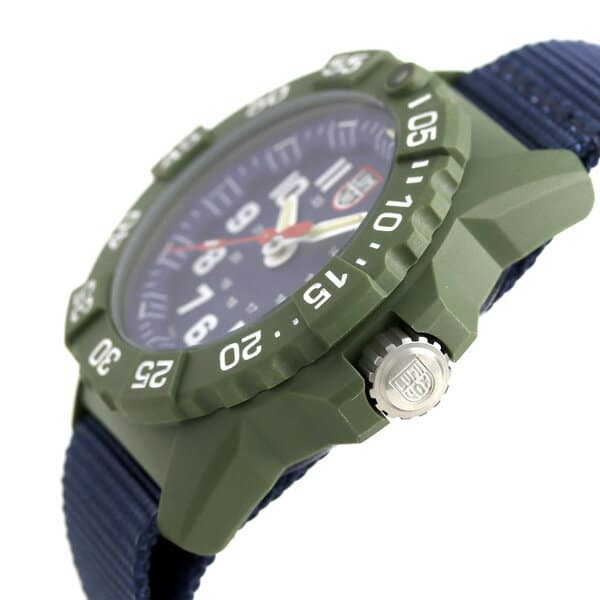 [New]Lumi Knox Navy Shields 3500 series 45mm 3503.ND blue LUMINOX clock ...