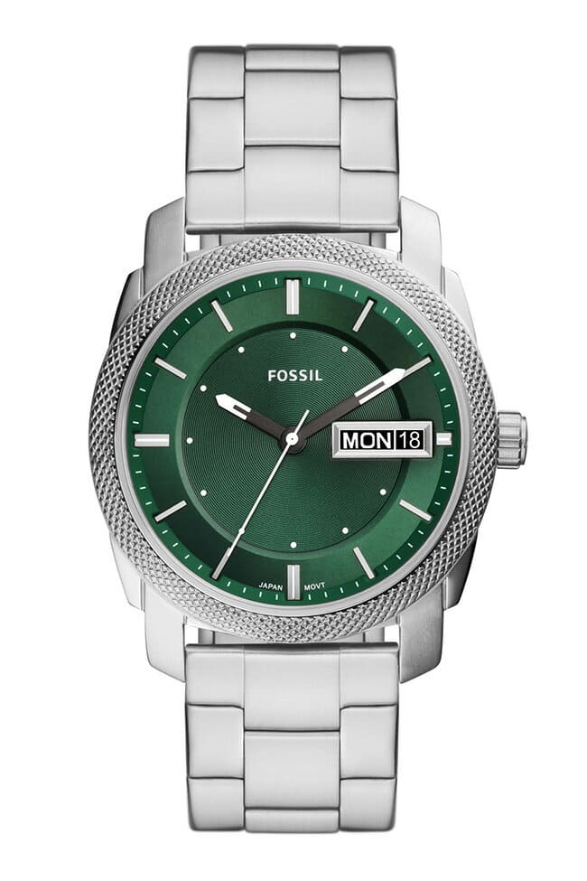 [New]2,000 yen, 1,000 yen ! 10/11 1:59 FOSSIL Fossil mens machine green ...