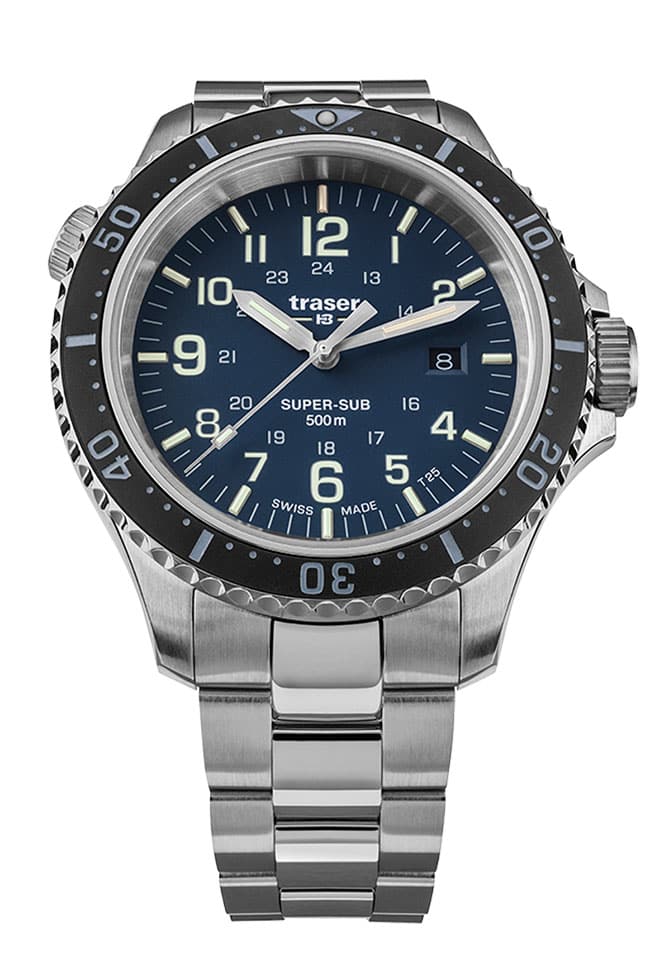 [New]2,000 yen, 1,000 yen ! 10/11 1:59 traser traser Super sub46mm blue ...