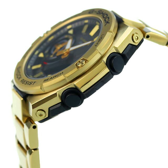 [New]G-SHOCK solar GST-B500GD-9A G-STEEL GST-B500 series Bluetooth mens Casio casio Black Gold ...