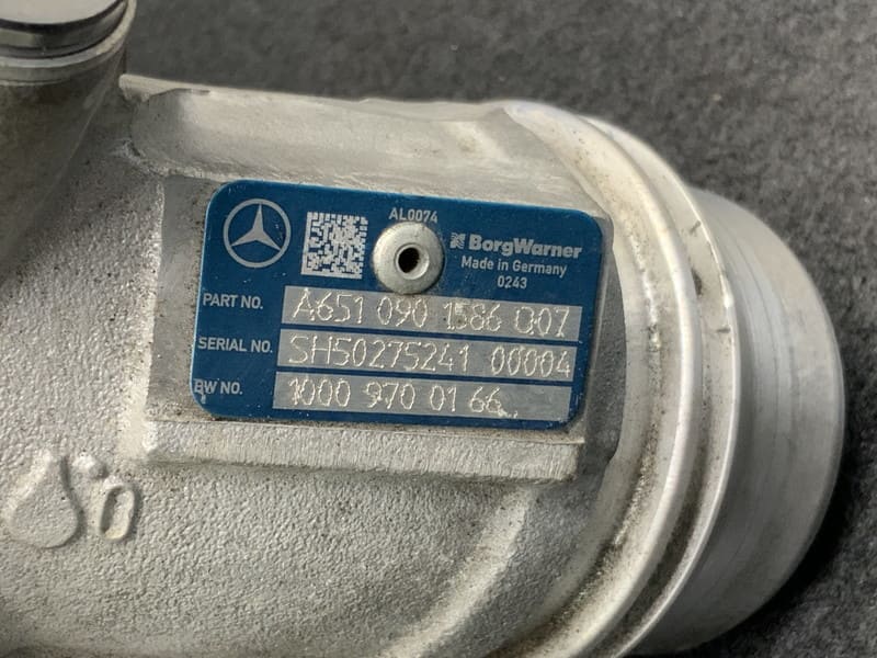 [Used]MB176 W205 C220d wagon AV M651 turbine/turbo A651 090 1586 007 ...