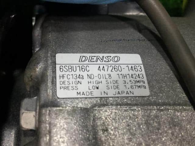 [Used]A/C Compressor TOYOTA Lexus gs 2006 DBA-GRS191 883203A300 - BE ...