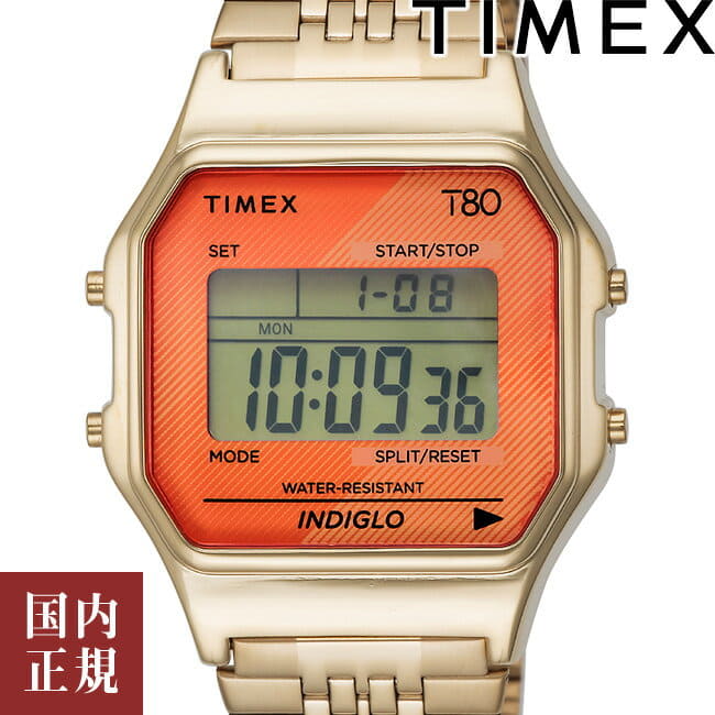 [New]There is up to 5,000 ! TIMEX Timex mens Timex 80 Gold orange ...