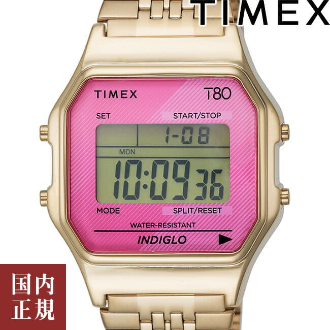 [New]There is up to 5,000 ! TIMEX Timex mens Timex 80 Gold pink ...
