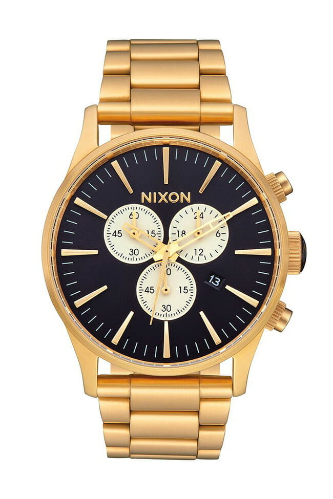 [New]There is up to 5,000 ! NIXON NIXON watch mens Sentry Kurono Gold ...