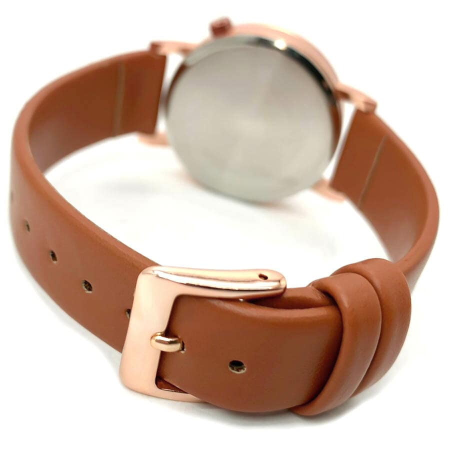 [New]RENEE Rene mens Quartz watch round everyday life waterproofing ...