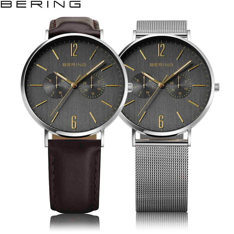 [New][ ] with Bering BERING change Unisex Changes 40mm 14240-005 mens ...