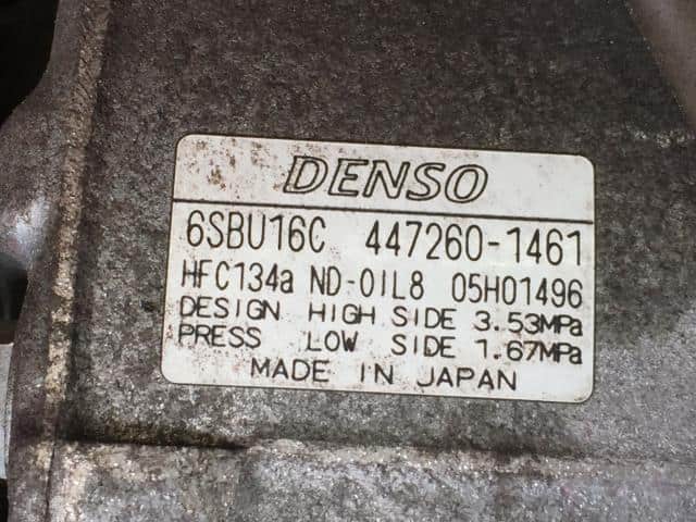 [Used]A/C Compressor TOYOTA Lexus gs 2006 DBA-GRS191 883203A300 - BE ...
