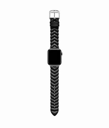 [New]fob watch Chevron Leather smartwatch band compatible with Apple ...
