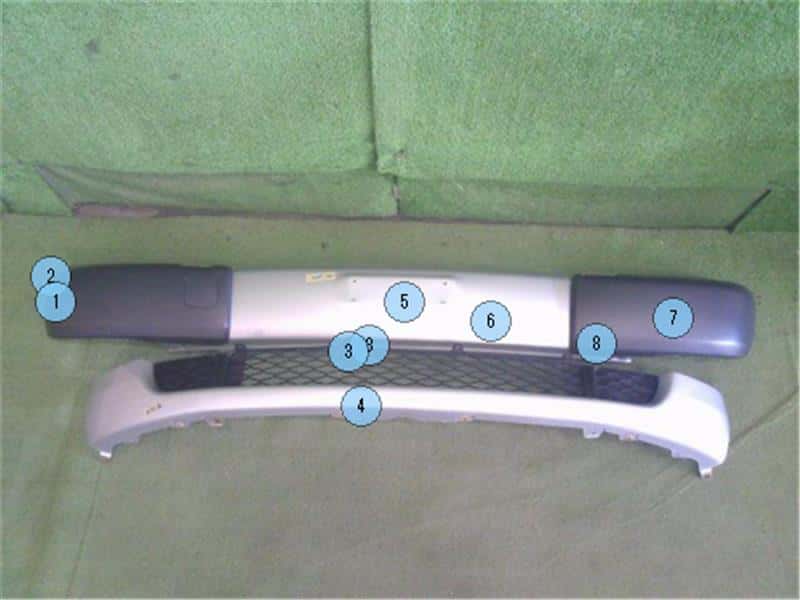 [Used]Front Bumper TOYOTA Probox Van 2012 DBE-NCP51V - BE FORWARD Auto ...