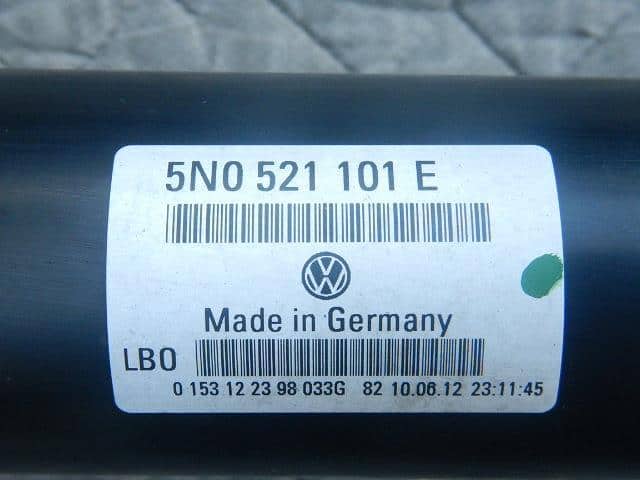 [Used]Rear Propeller Shaft VOLKSWAGEN Tiguan 2012 ABA-5NCCZ 5N0521101M ...