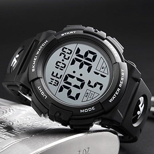 [New]With Timever (time ever) digital mens waterproofing led watch ...
