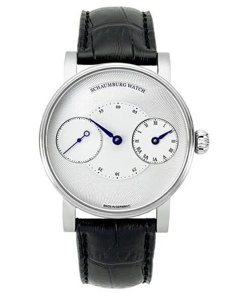 [New]shaubogutoriburu TRIBLE (Silver back) mens SCHAUMBURG watch ...