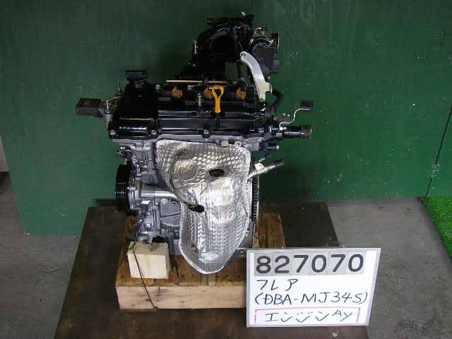 [Used]R06A Engine MAZDA Flair 2013 DBA-MJ34S - BE FORWARD Auto Parts