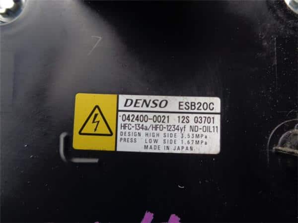 [Used]A/C Compressor TOYOTA Prius 2016 DAA-ZVW55 8837047092 - BE ...