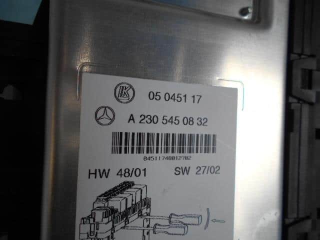 [Used]Control Unit MERCEDES-BENZ Benz sl class 2002 GH-230475 ...