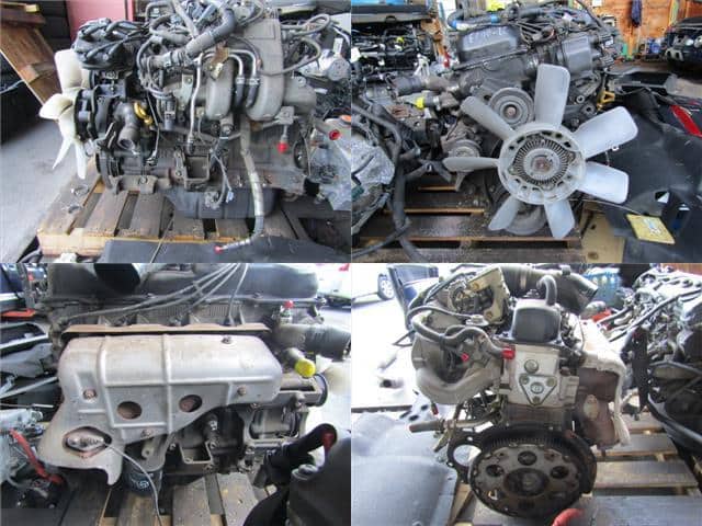 [Used]1RZ-E Engine TOYOTA Hiace 1995 E-RZH100G 1900075111 - BE FORWARD ...