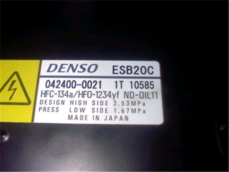 [Used]A/C Compressor TOYOTA Prius 2016 DAA-ZVW50 8837047092 - BE ...