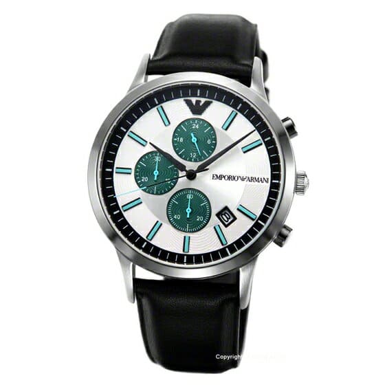 [New]Emporio Armani clock EMPORIO ARMANI mens Renato Chronograph ...