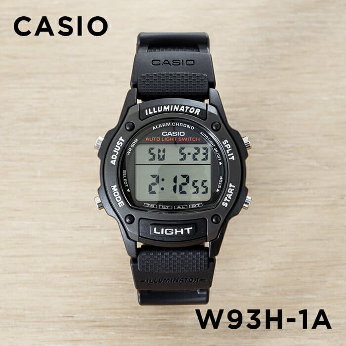 [New][Japanese non-release CASIO STANDARD Casio standard W-93H-1A clock ...