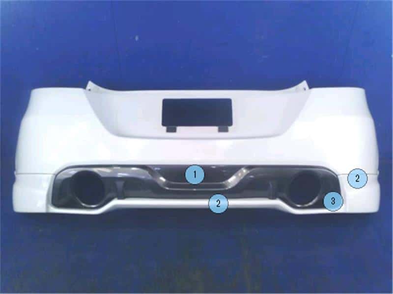 [Used]Rear Bumper Assembly SUZUKI Swift 2012 CBA-ZC32S - BE FORWARD ...