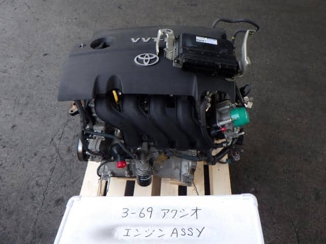 [Used]1NZ-FE Engine TOYOTA Corolla Axio 2007 DBA-NZE141 1900021A20 - BE ...