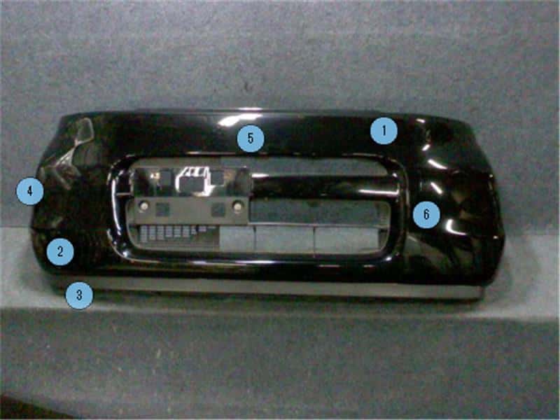[Used]Front Bumper HONDA Life 2007 DBA-JB5 71101SFAJ00ZB - BE FORWARD ...