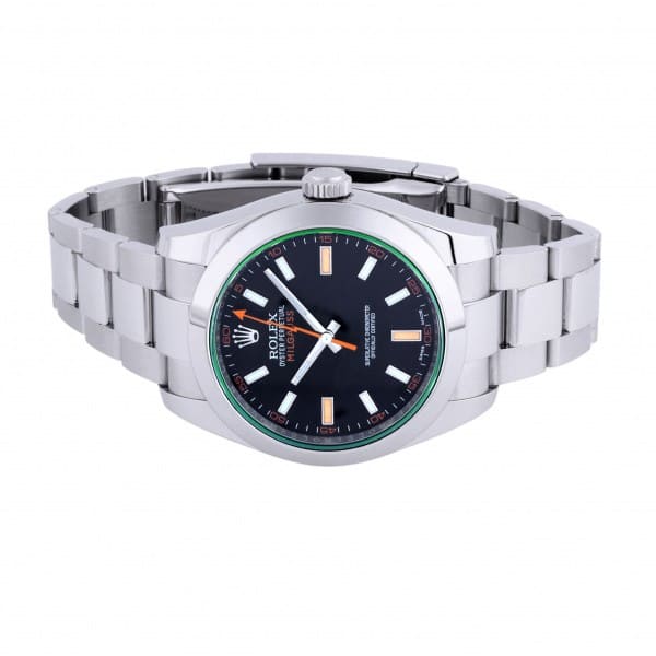 [New]ROLEX ROLEX mil gauss 116400GV Black clockface mens - BE FORWARD Store