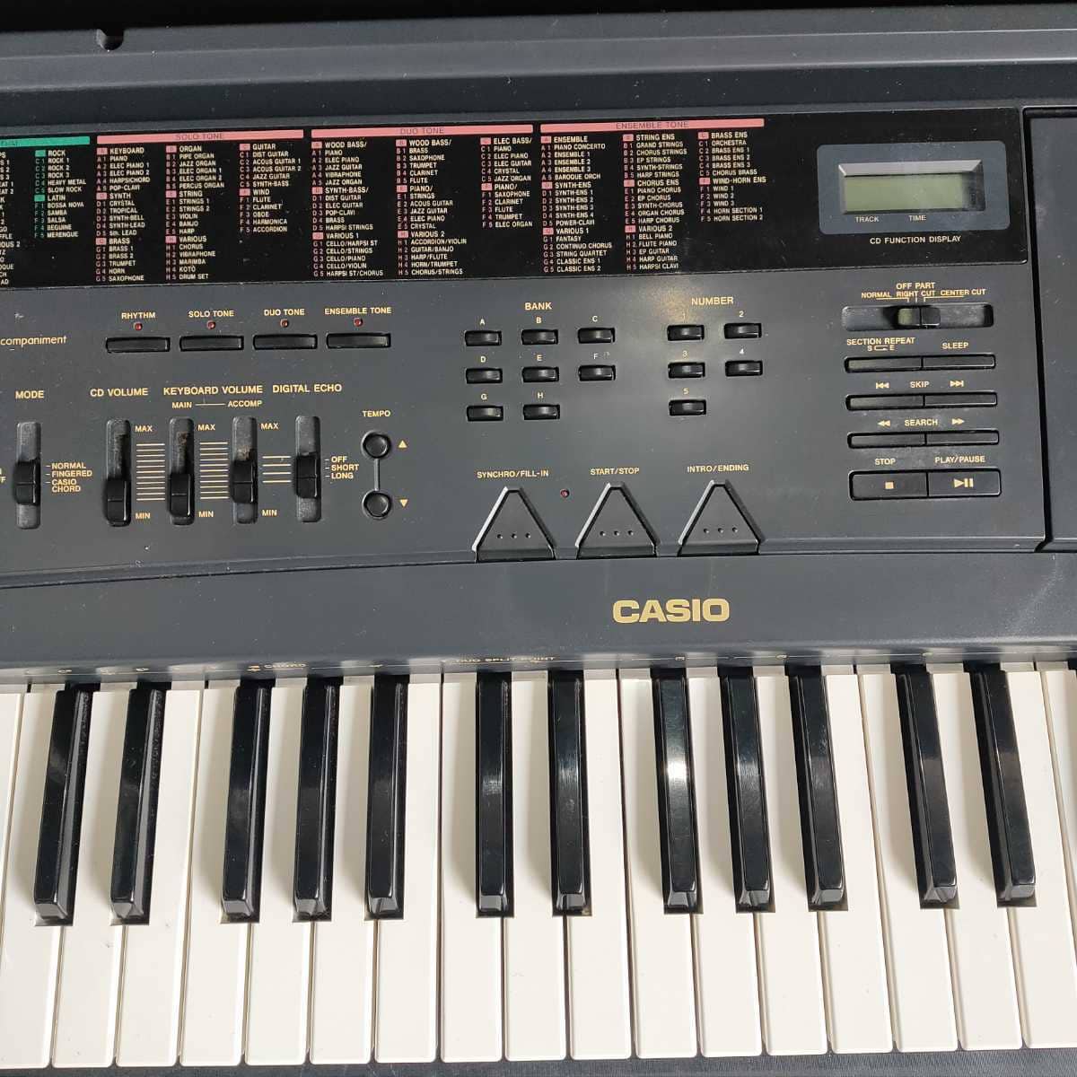 [Used][ ] From CASIO CASIO KT-90G 61 key keyboard keyboard piano CD ...