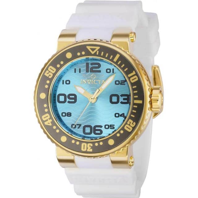 [New]Ocean Invicta Femmes Montre Pro Diver Ocean Voyage Quartz Bleu ...