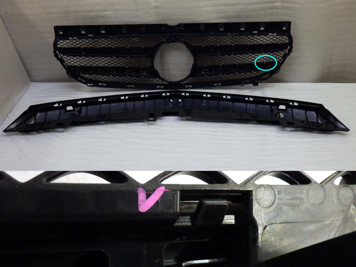 [Used]Mercedes-Benz B class W246 Genuine Radiator Grille radiator grill ...